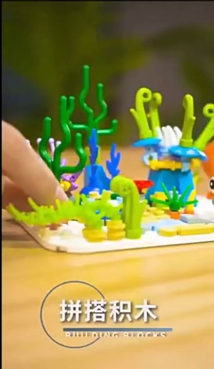 Undersea World Spray Humidifier Building Blocks 6502 海底世界喷雾加湿器积木 | Lazada