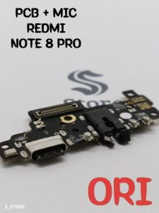 CONNECTOR CHARGER XIAOMI REDMI NOTE 8 PRO ORI PAPAN KONEKTOR CAS PCB ...