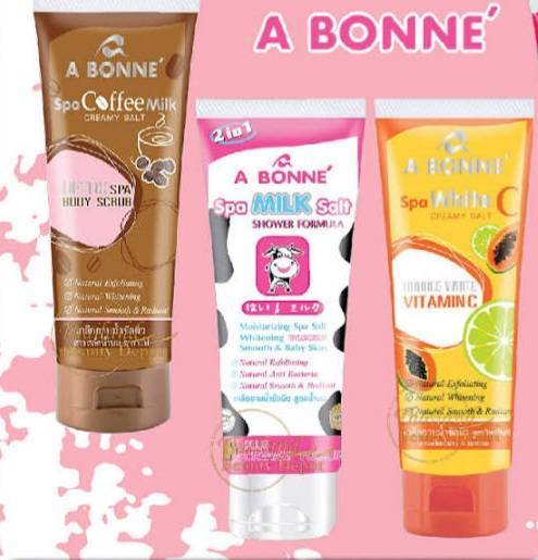 เกลืออาบน้ำสครับผิวเอบอนเน่ A BONNE เกลือสปา คุณค่าเกลือสปาธรรมชาติทำ ...