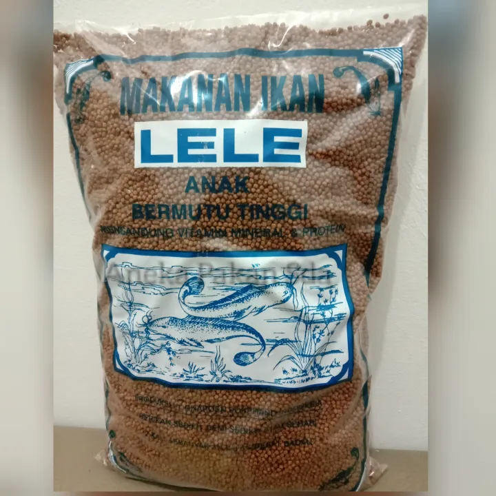 PAKAN IKAN LELE KECIL ( untuk anakan Lele ) Penuh VITAMIN 1 Kg MURAH ...