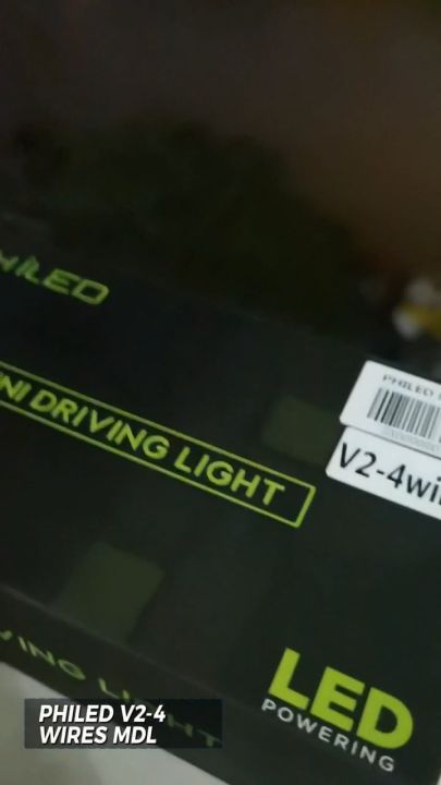 PHILED MINI DRIVING LIGHT V2 HIGH AND LOW BEAM DUAL COLOR WHITE ...