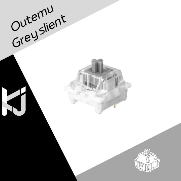 Outemu grey 3pin Silent Switches | Lazada