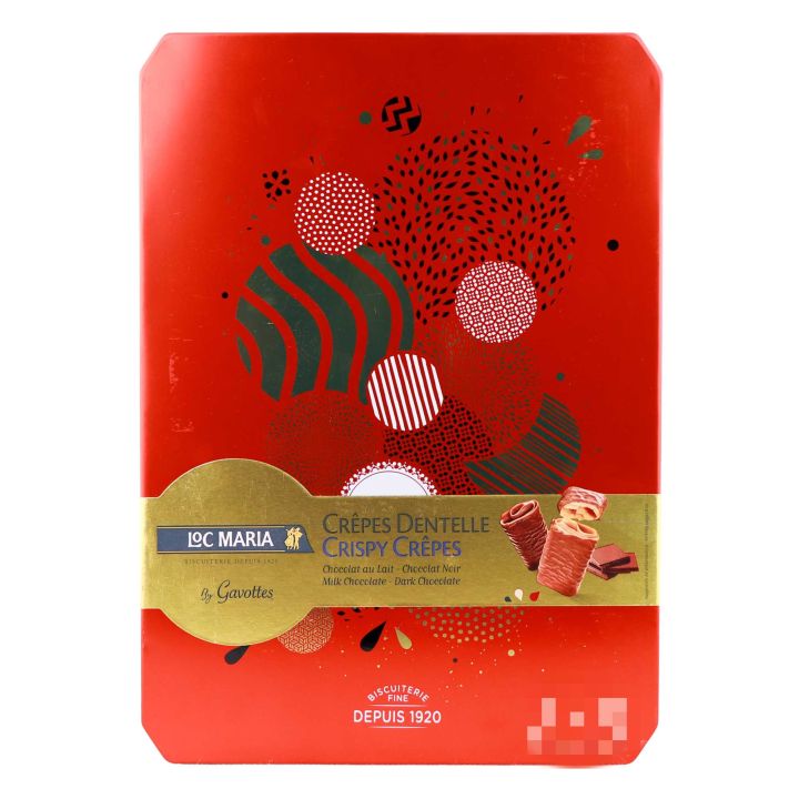 LOC Maria by Gavottes Milk & Dark Chocolate Crispy Crepes 400g | Lazada PH