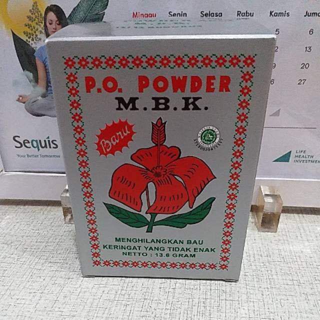 Bedak MBK super silver abu-abu harga per box (isi 12 sachet) | Lazada ...
