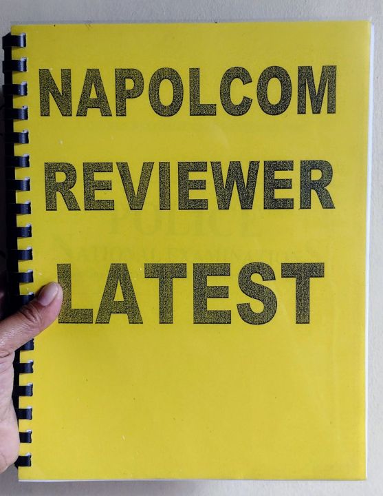 NAPOLCOM LATEST EXAMINATION REVIEWER | Lazada PH