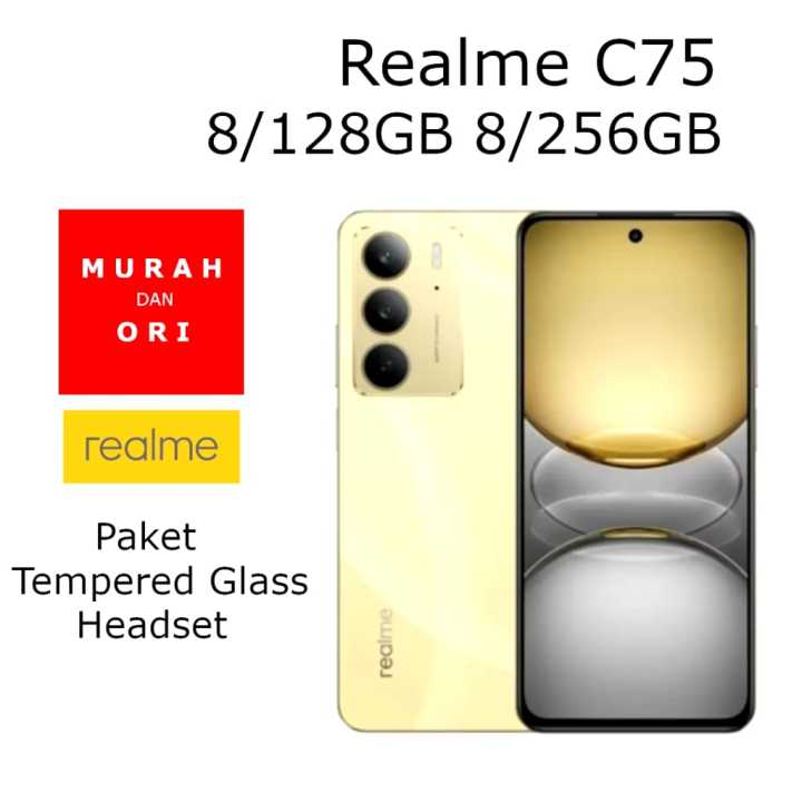realme C75 8GB+16GB*|256GB | NFC| IP66/68/69 Dust & Water Resistance Military Grade Shock ...