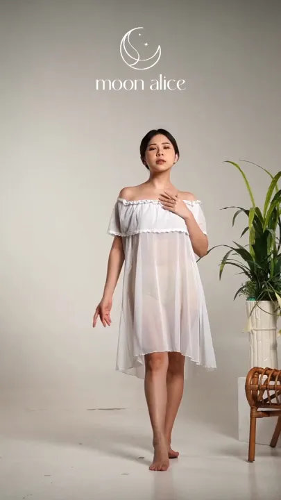 Moon Alice Premium Sexy Lingerie Transparan Baju Linjeri Seksi Ukuran ...