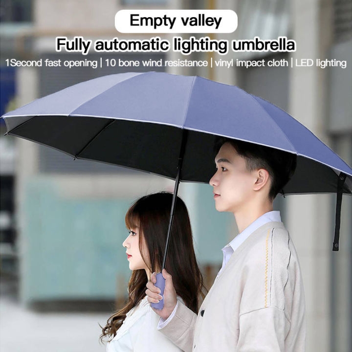 UPG 12 Ribs Automatic Umbrella Wind-resistant Large-reinforced Folding ...