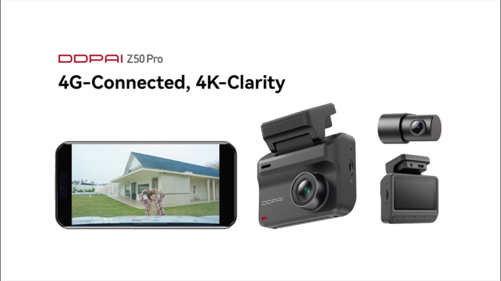 [2025 New] DDPAI Z50 Pro 4K Ultra HD Front กล้องติดรถยนต์ ในตัว GPS ...