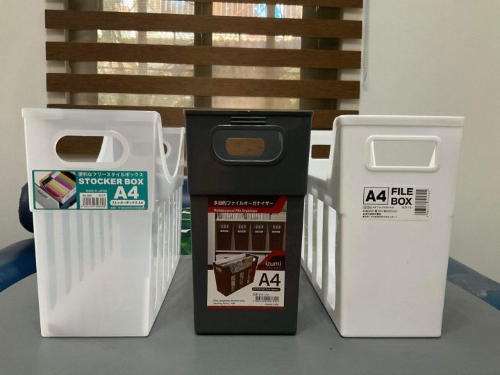 A4 Plastic Multi-Purpose File Box | Lazada PH