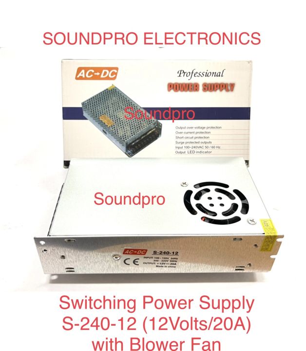 Switching Power Supply AC/DC S-240-12(12v/20A) S-360-12(12v/30A) S-420 ...