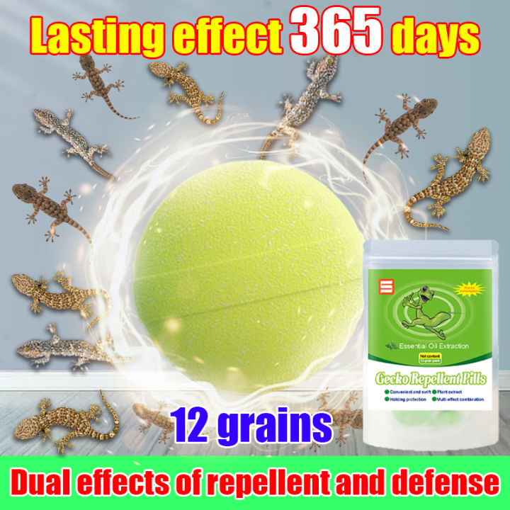 12 capsules/bag！OD Lizard repellent Ubat cicak paling berkesan Gecko ...