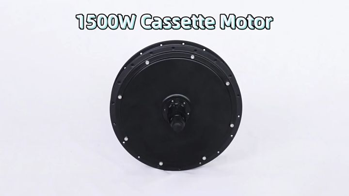 48V 1500W มอเตอร์ฮับหน้าจักรยานไฟฟ้าแบตเตอรี่ลิเธียมดัดแปลงมอเตอร์ ...