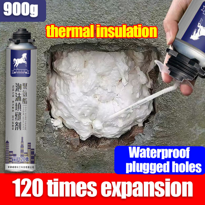 👌900g 👌 eco foam spray sealant Polyurethane Expanding Foam Spray PU Foam Spray 750ml 120 times ...