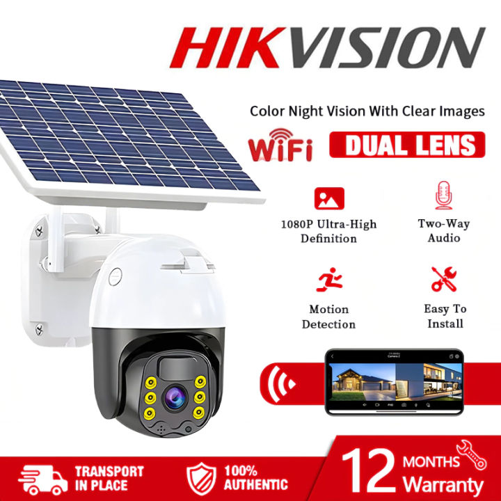 Hikvision Solar CCTV Camera Wifi Connect 360 With Audio and Speaker Buy ...