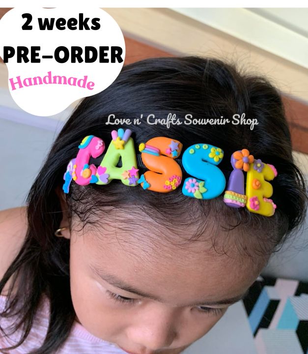 PERSONALIZED HEADBAND with names COLORFUL and Non-slip | Lazada PH