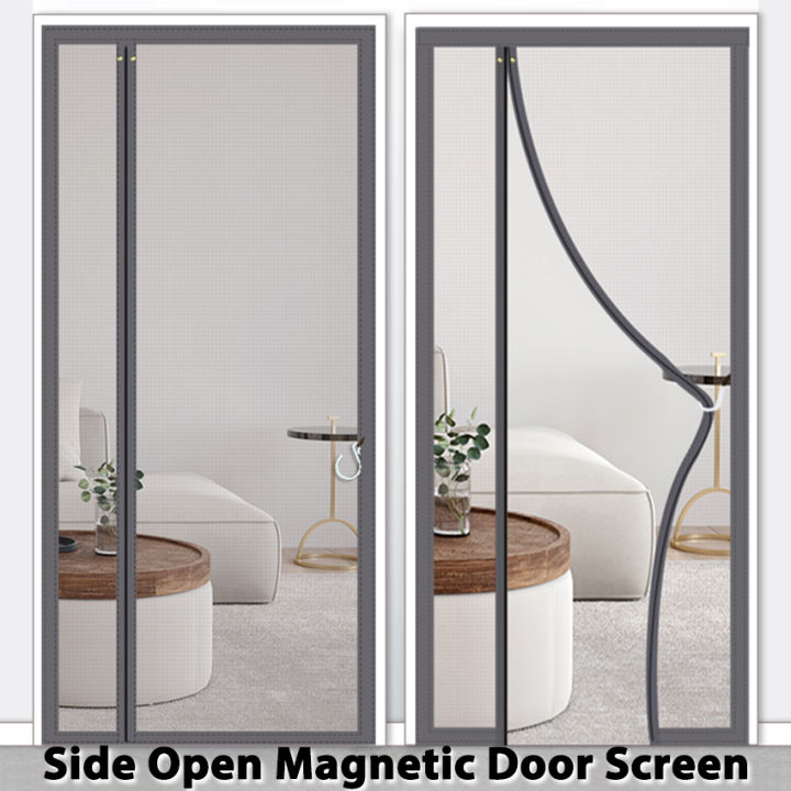 Magne Door Screen Net Side Opening Magne Mosquito Proof Door Curtain ...