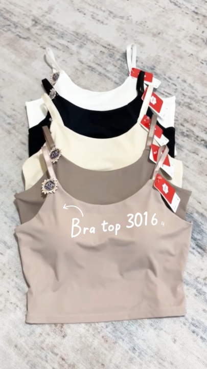 Sorex Bra Top Seamless Tanpa Kawat Busa Sedang Cup A-B 30164 | Lazada ...