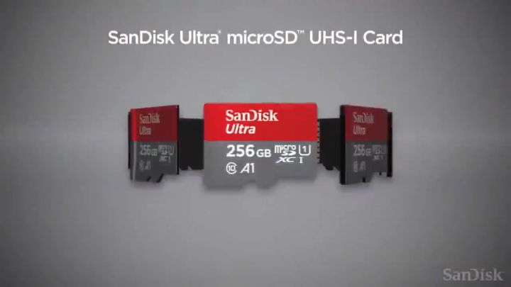 SanDisk Ultra 128GB 256GB 512GB A1 Series micro SD (SDSQUAB-128G-GN6MN),Class10 TF Card High ...