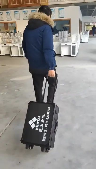 Fiber Laser Marking Machine Handheld Type Suitcase Fiber Laser Printer ...