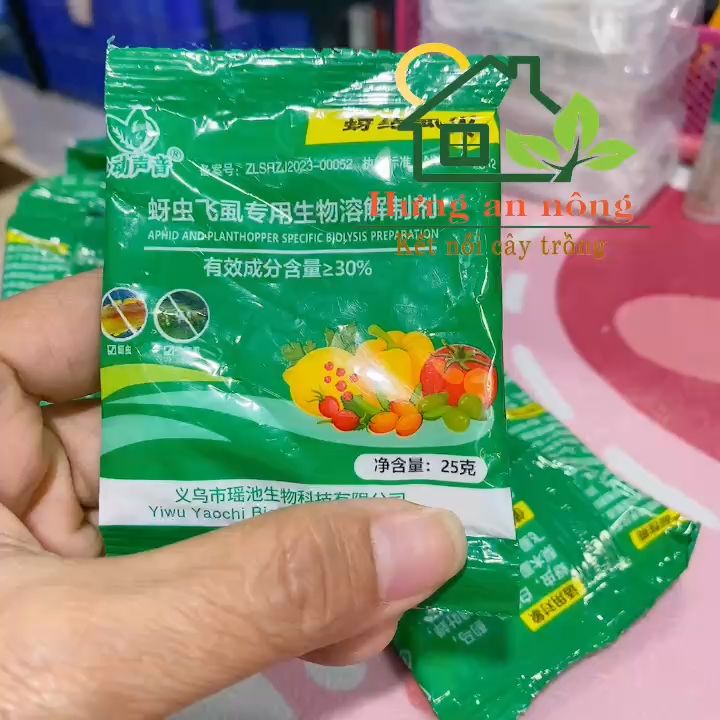 Liwu insects 25g - chế phẩm sinh học trừ sâ.u bọ rầy rệp côn trùng dạng ...