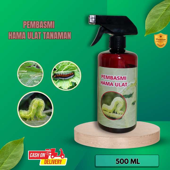 Spray Pembasmi Hama Ulat Tanaman | Racun Hama Ulat Tumbuhan | Cairan ...