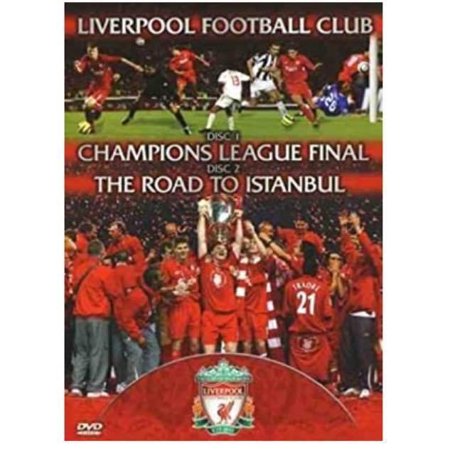 LIVERPOOL FC CHAMPIONS LEAGUE FINAL& THE ROAD TO ISTANBUL 2005 (DVD ...