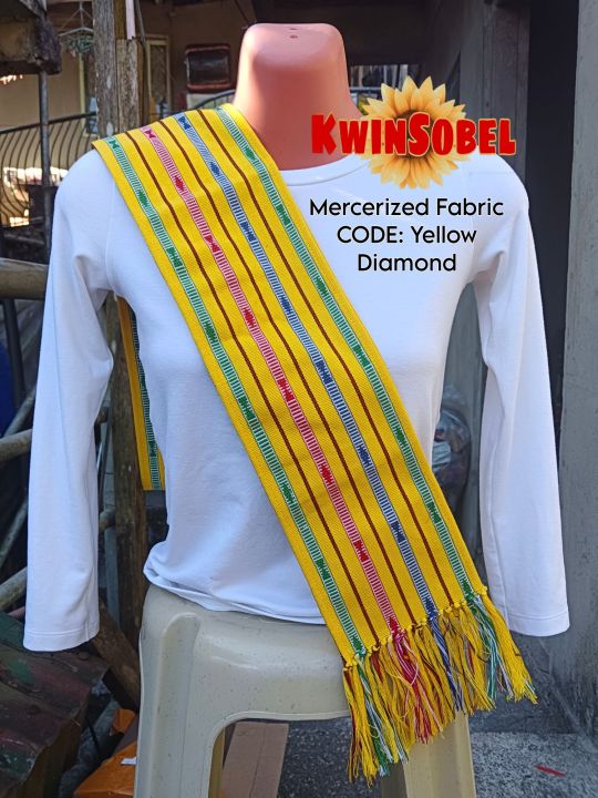 Handwoven Inabel Sash Sablay Adult Kids 2Yards X 4/5/6 inches | Lazada PH