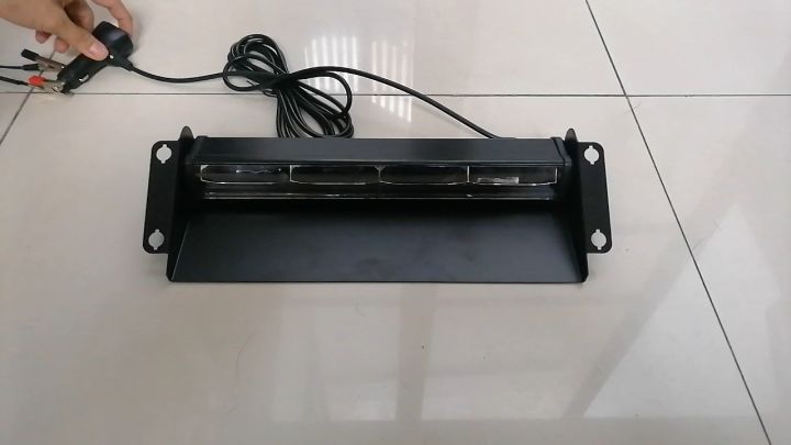 12V Red-Blue Dashboard Blinker Emergency Light (14 inches) | Lazada PH