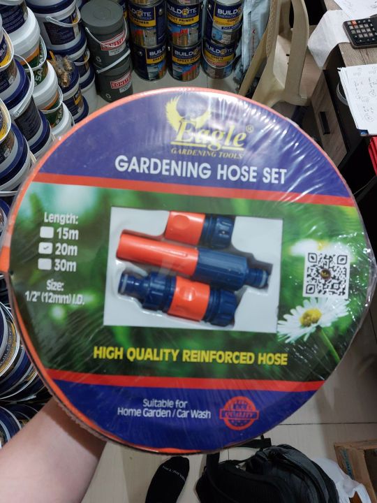 Eagle Garden Hose Set With Nozzle And Coupling 1/2 Inch Hose - Length ...
