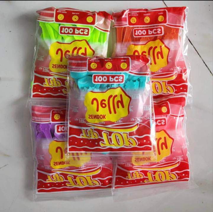 Sendok stb PUTIH SUSU, sendok plastik puding kecil, sendok es cream ...