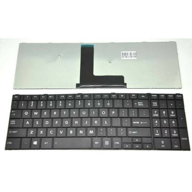 Keyboard Toshiba Satellite C55-B C50-D C50B L50-B C55D-B C55B L55-B ...