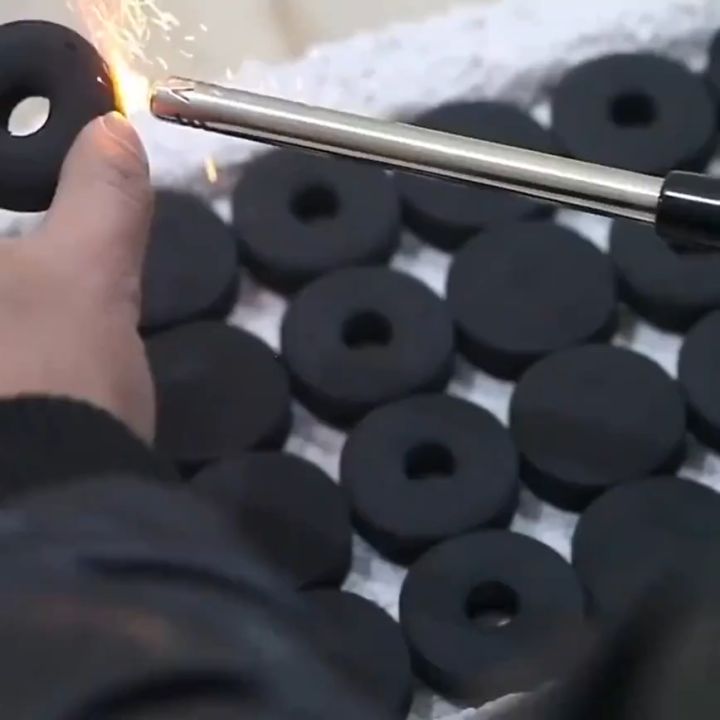 100 Pcs Smokeless Magic Charcoal Briquettes Barbecue Grills Charcoal ...