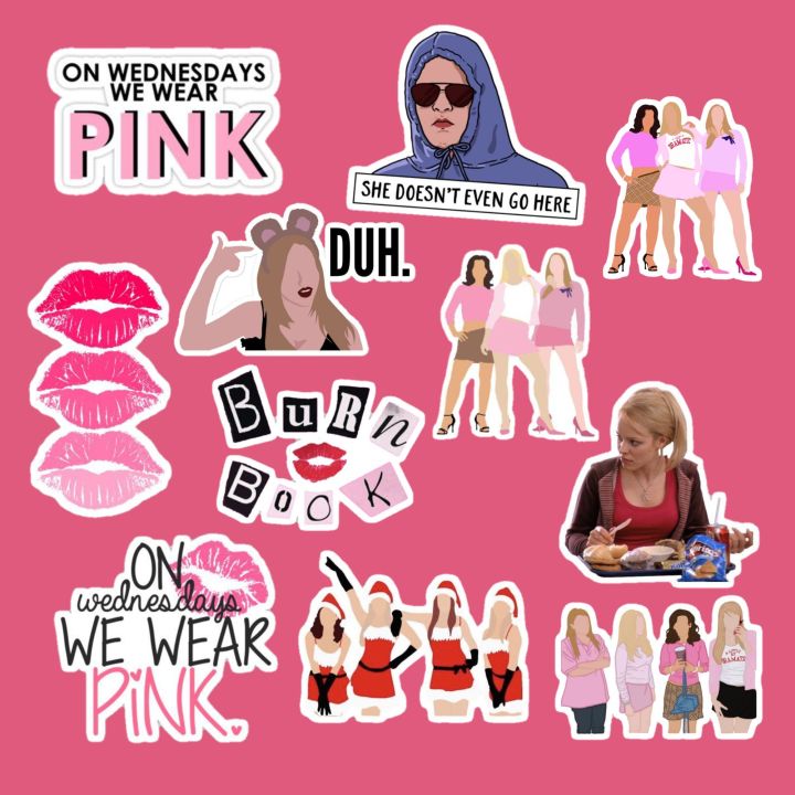 Mean Girls Laminated VINYL Waterproof Stickers | Lazada PH