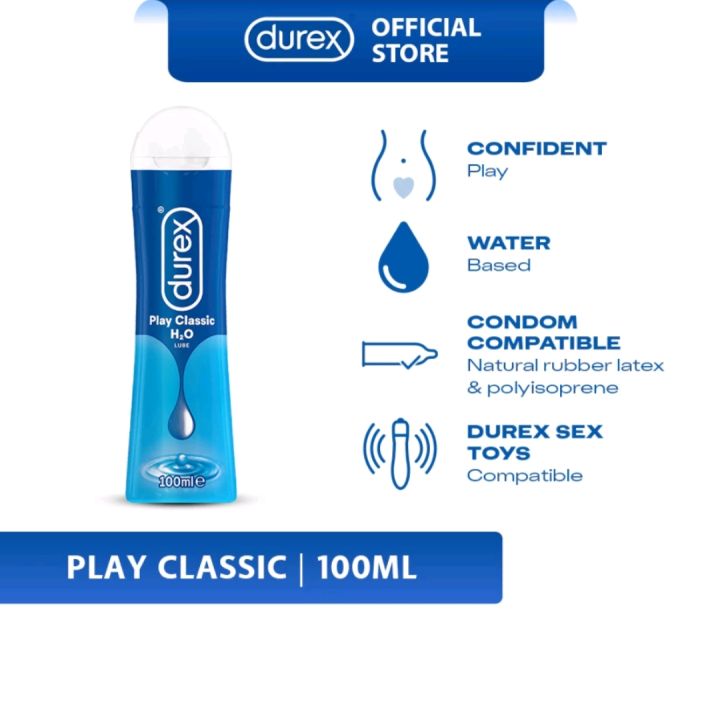 Durex Play Classic Lube Lubricant Gel (100ml) | Lazada Singapore