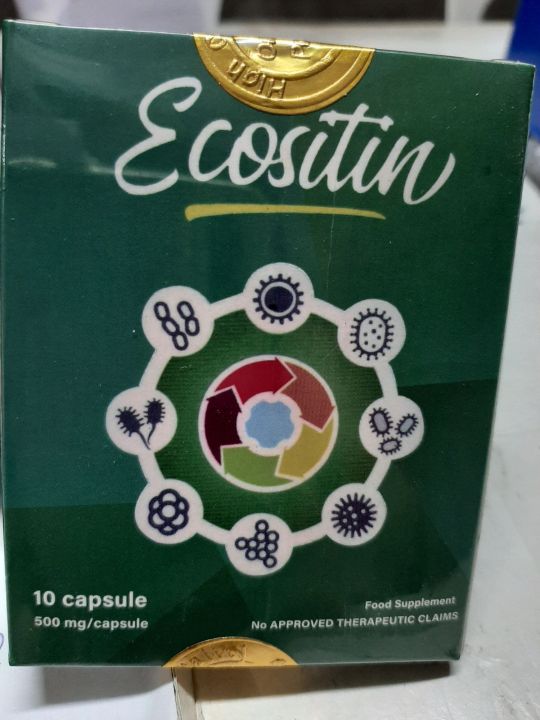 ORIGINAL ECOSITIN 500mg 1 box (Effectively Detoxify our Bodies from ...
