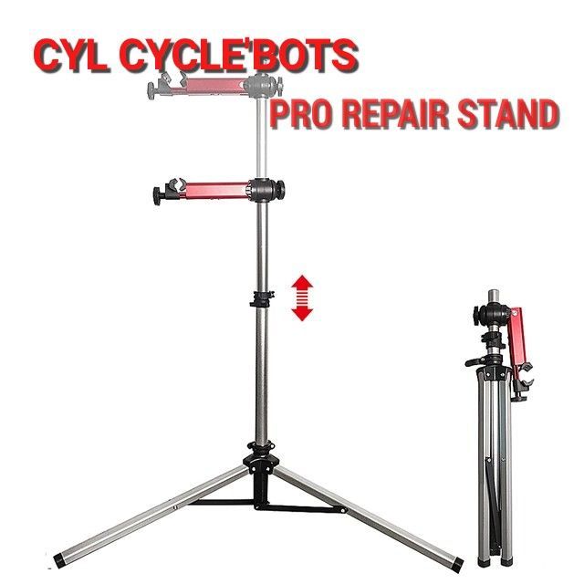 CYL CYCLE'BOTS Pro Bike Repair Stand Foldable Work Stand RoadBike & Mtb ...