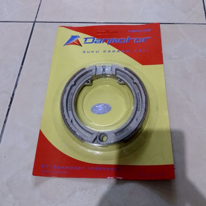 kampas rem depan pirodo original danmotor untuk vespa super ps pts ...