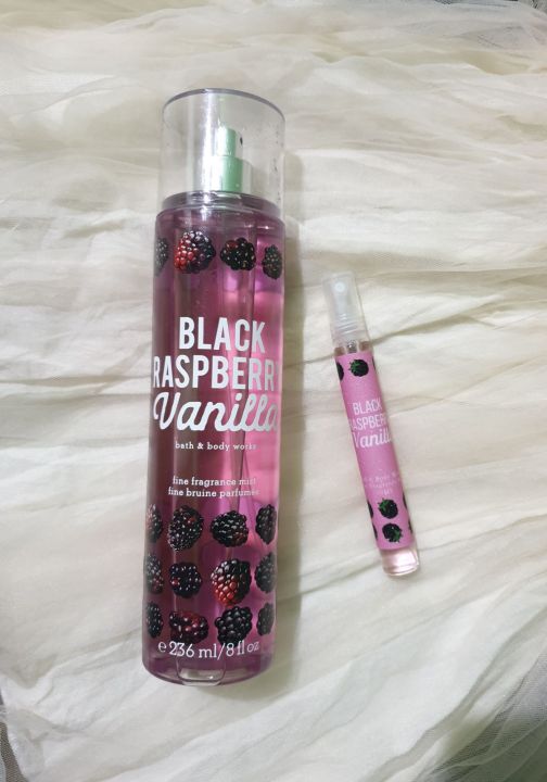10ml | Original Bath&Body Works Mist | BLACK RASPBERRY VANILLA | Lazada PH
