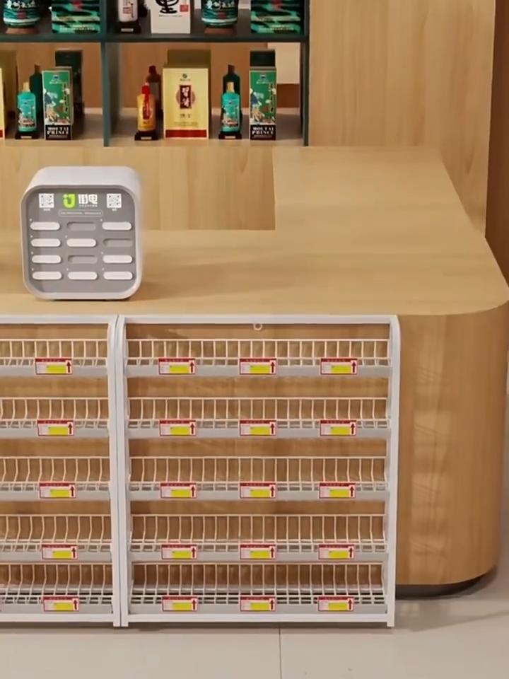 Supermarket Shelves Cash Register Convenience Display Rack for Store ...