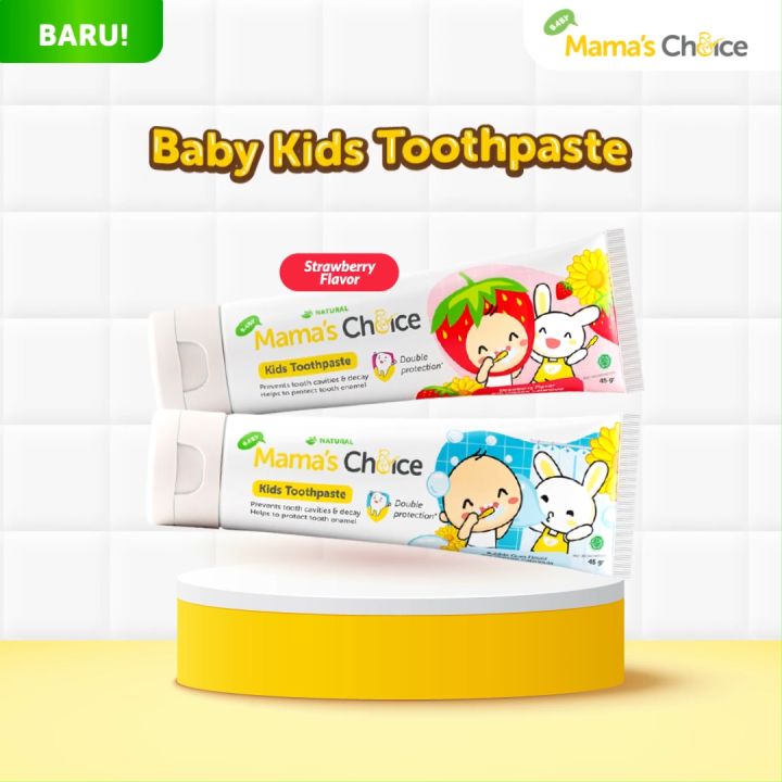 Pasta Gigi Bayi dan Anak - Baby & Kids Toothpaste Mama's Choice ...
