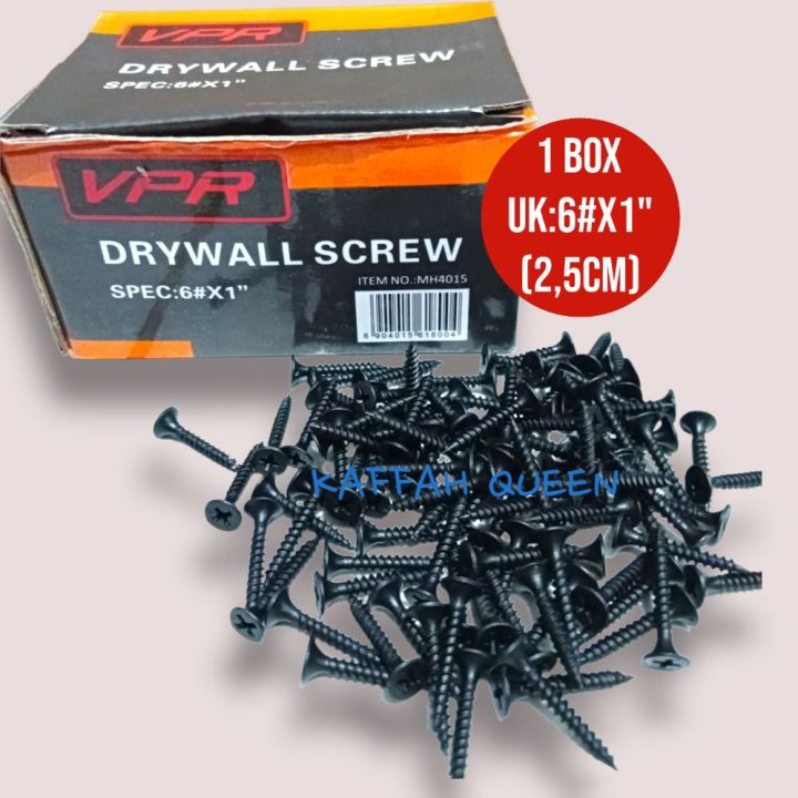 SEKRUP GYPSUM 1 INCH 2,5 CM | Lazada Indonesia