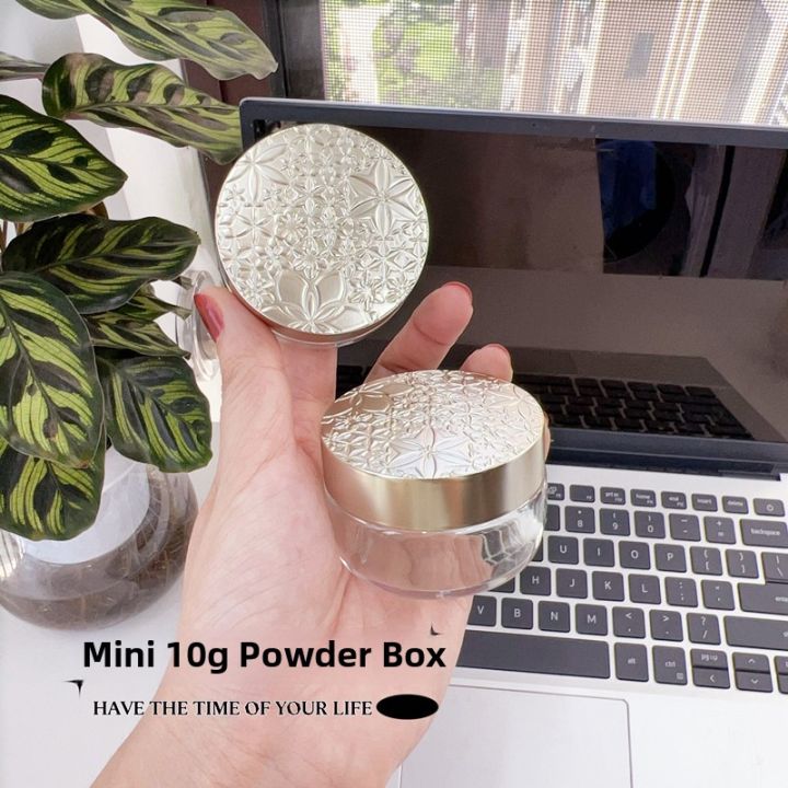 Travel Size Loose Powder Box Empty Box with Grid Approx 10g Grams Dust ...
