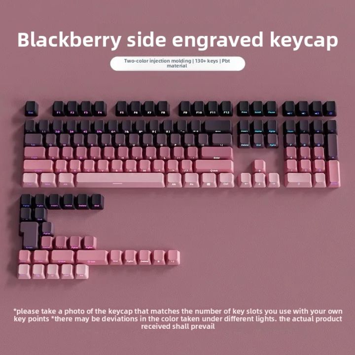 Glowing PBT Mechanical Keyboard Keycaps with Micro-Matte Surface Dye ...