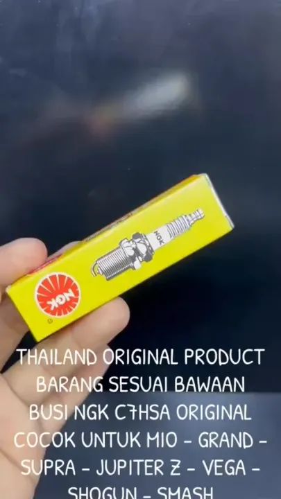 Busi NGK C7HSA untuk motor Mio Grand Supra Jupiter Z Vega Shogun Smash ...