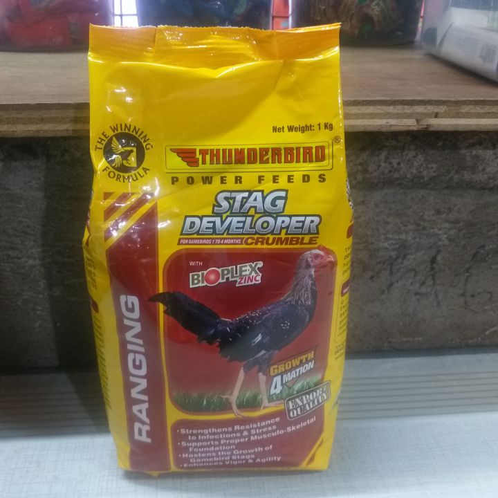 Thunderbird STAG DEVELOPER FOR 1-4 MONTHS ( 1 kilo gram ) | Lazada PH