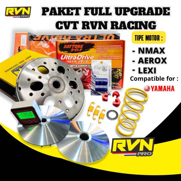 PAKET CVT SUPER FULL UPGRADE CVT NMAX 155 AEROX 155 LEXI 125 MANGKOK ...