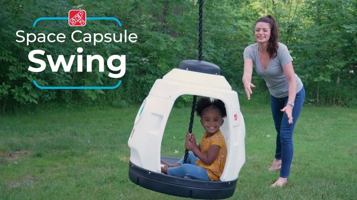 Step2 ชิงช้ายานอวกาศ Space Capsule Swing ชิงช้าเด็ก สำหรับติดตั้งกับต้นไม้หรือเสา และเครื่องเล่น ...
