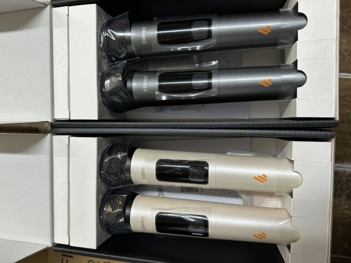 Edifier New IU32 Wireless Microphone One Drag Two Handheld Dynamic ...