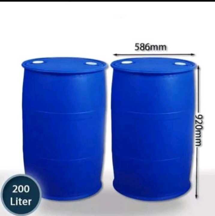 drum gentong tempat penampung air ukuran 200 liter / drum tong tempat ...